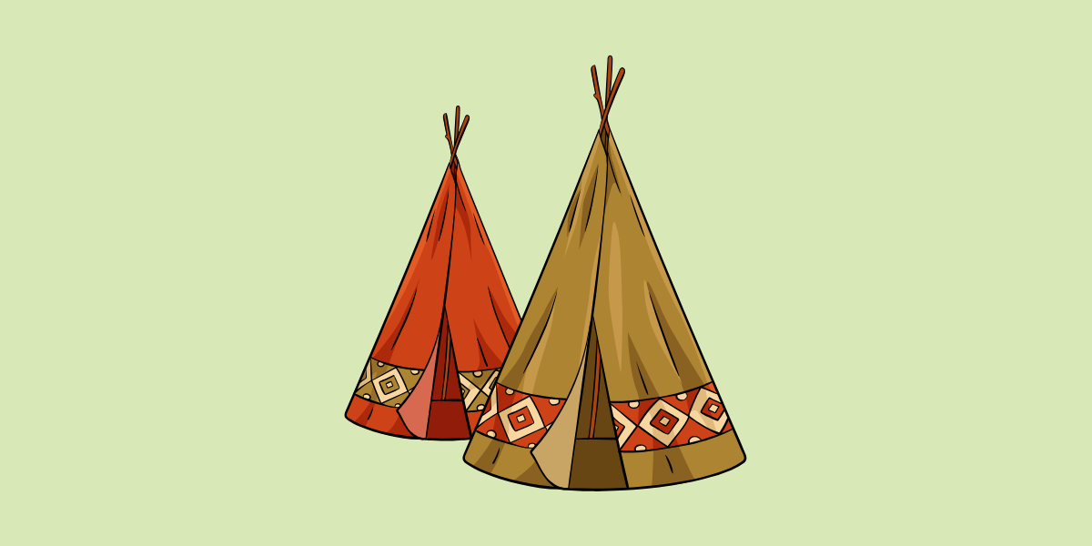 Indigenous Teaching Resource: Tipi Activity (4-12) | Kids Boost Immunity
